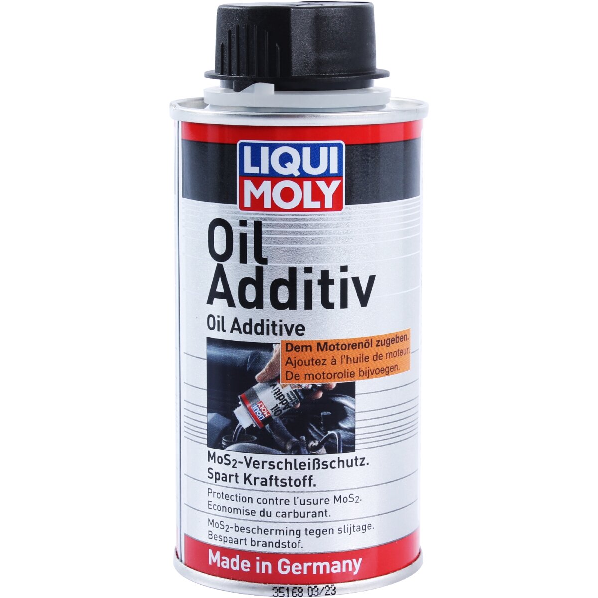 LIQUI MOLY Oil Additiv Zusatz MoS2 Verschleiss-Schutz, 125 mL, 13,99