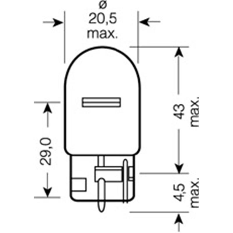 Osram 21w 12v, 2,95