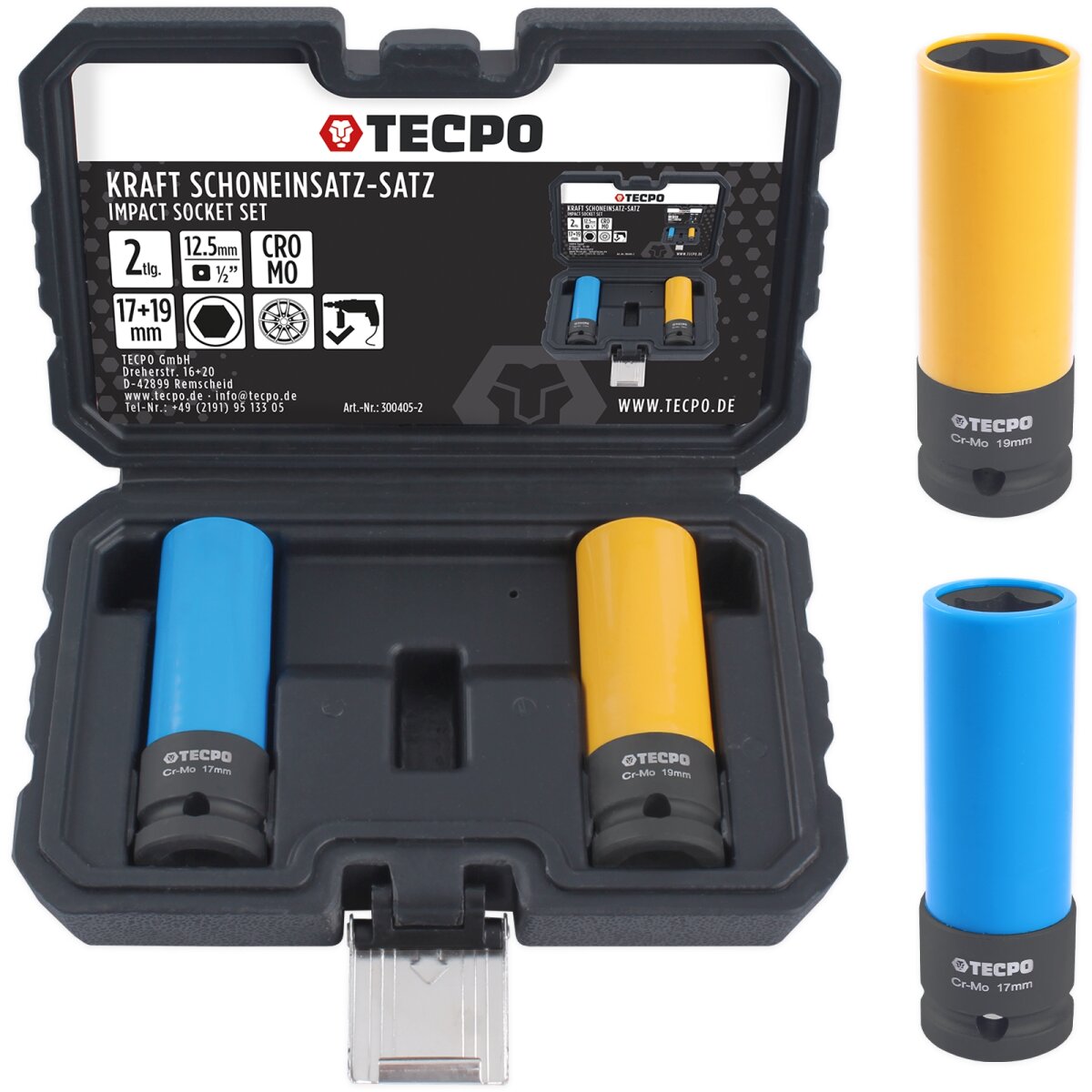 TECPO Kraft-Schoneinsatz-Satz, 11,99
