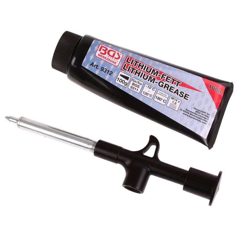 BGS Mini-Fettpresse mit 100g Lithium-Fett, 22,90