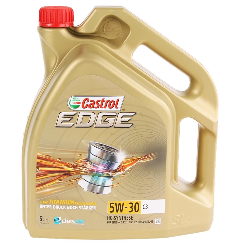 CASTROL Motoröl EDGE 5W-30 ACEA C3 API SN/CF, 5 Liter, 44,90