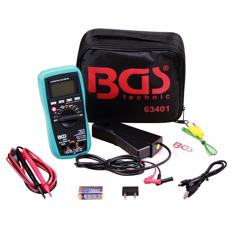 BGS KFZ Digital-Multimeter mit USB Schnittstelle, 129,90