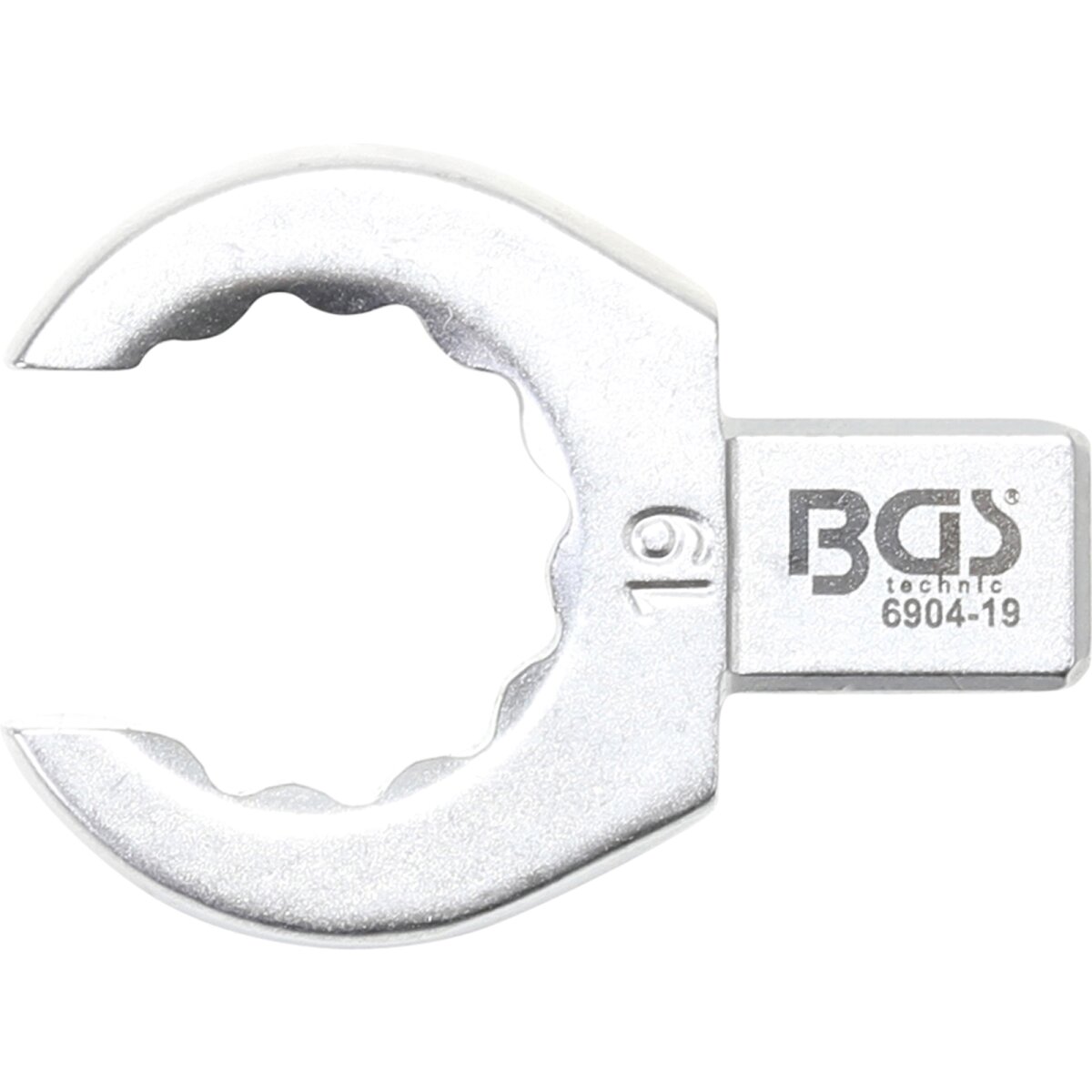 BGS Einsteck-Ringschlüssel | offen | 19 mm | Aufnahme 9 x 12 mm, 22,99