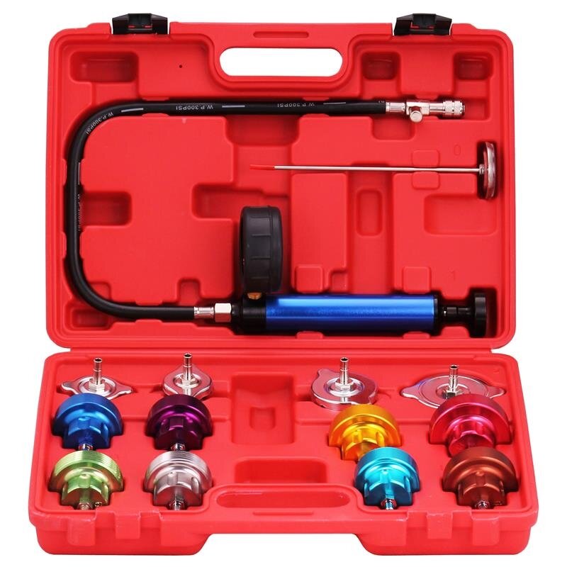 TECPO Universal Kühlsystem Abdrück- und Testset, 14-tlg., 86,95