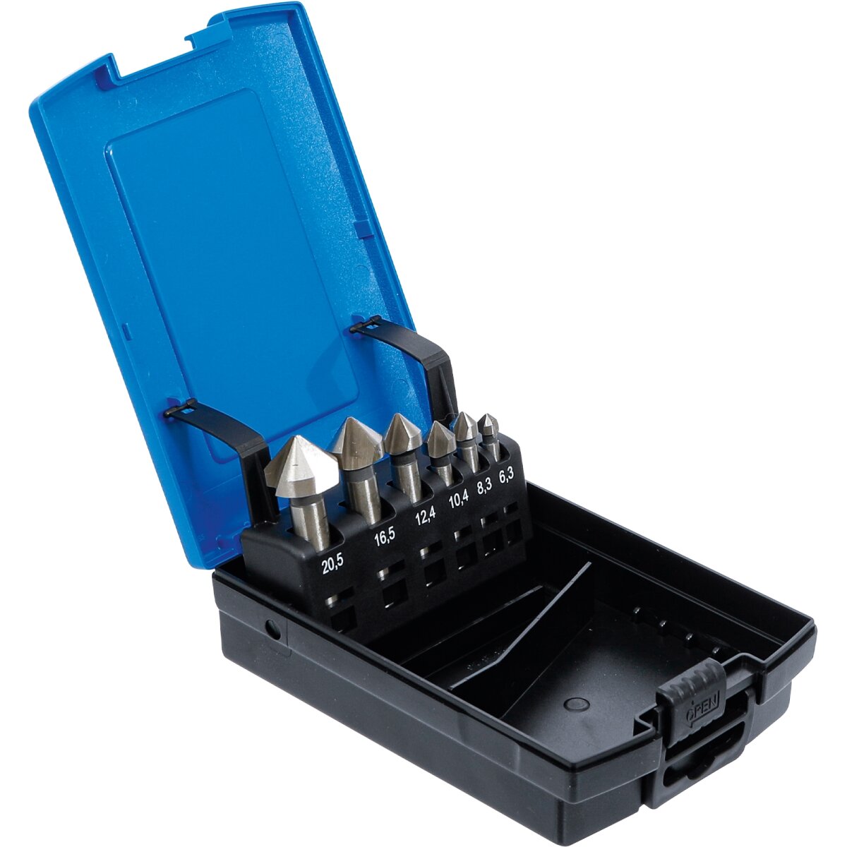 BGS Kegelsenker-Satz | HSS | DIN 335 Form C | 6-tlg., 37,99