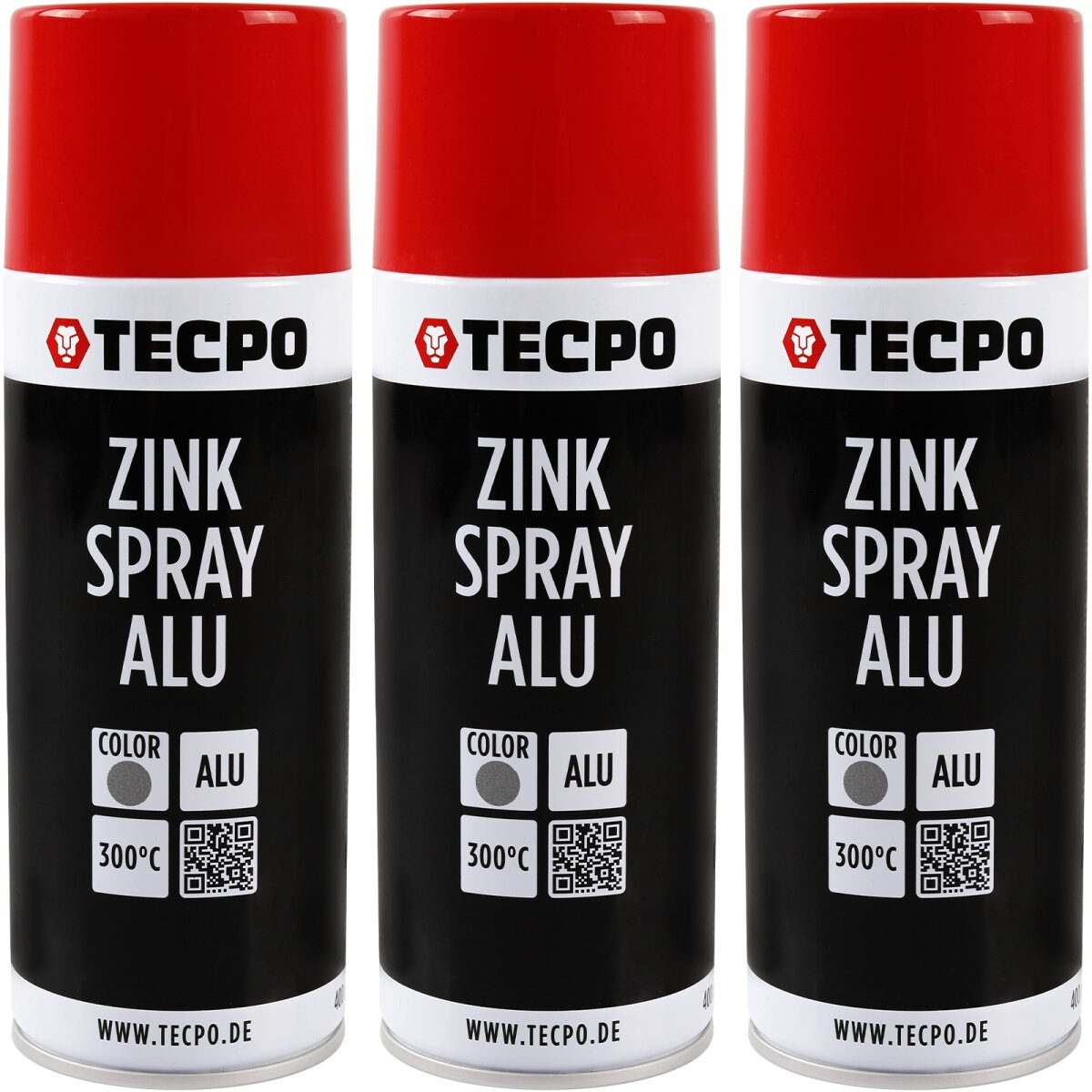 3x TECPO Zink Spray Grundierung Rostschutz, 16,99