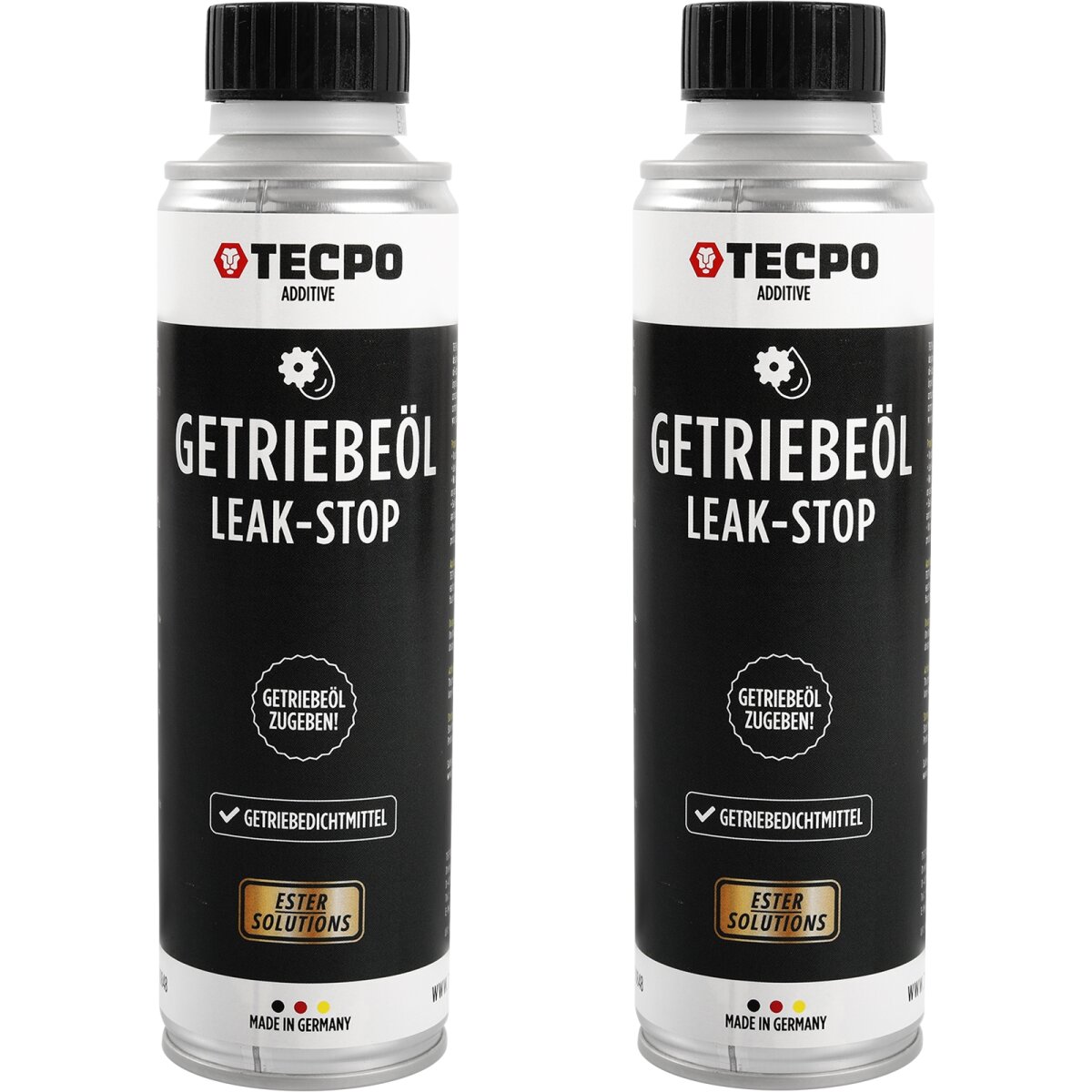TECPO Getriebeöl Leak Stop 2x 300 ml – ESTER Dichtmittel Additiv, 10,99
