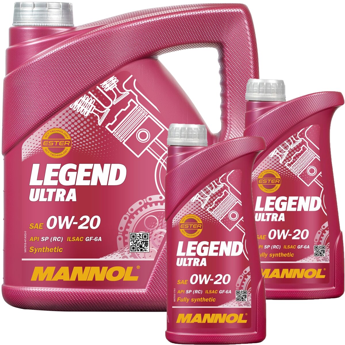 MANNOL LEGEND ULTRA 0W-20, 6L, 36,99