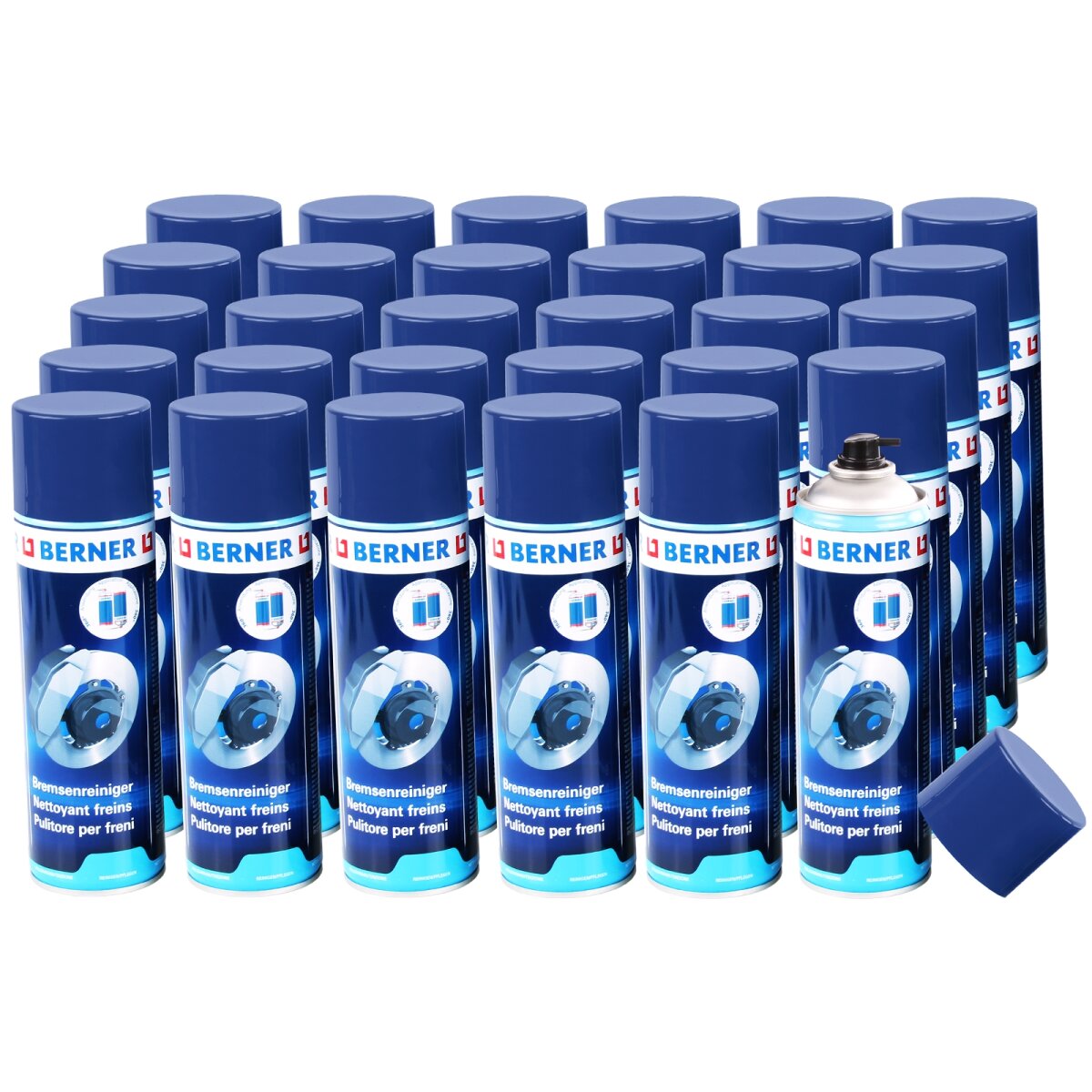 Berner Bremsenreiniger, 24x 500 mL, 50,90